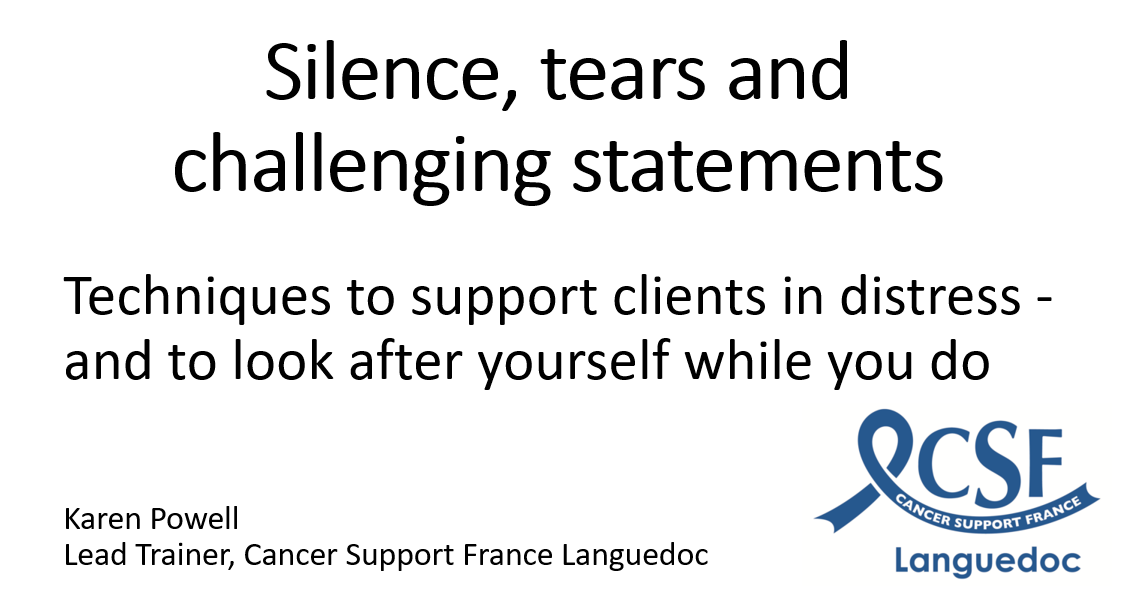 WS19 - Effective Communication with patients in difficult situations - WAPO