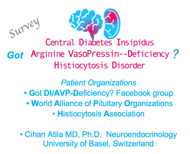 Survey Arginine VasoPressin Deficiency | Central Diabetes Insipidus ...